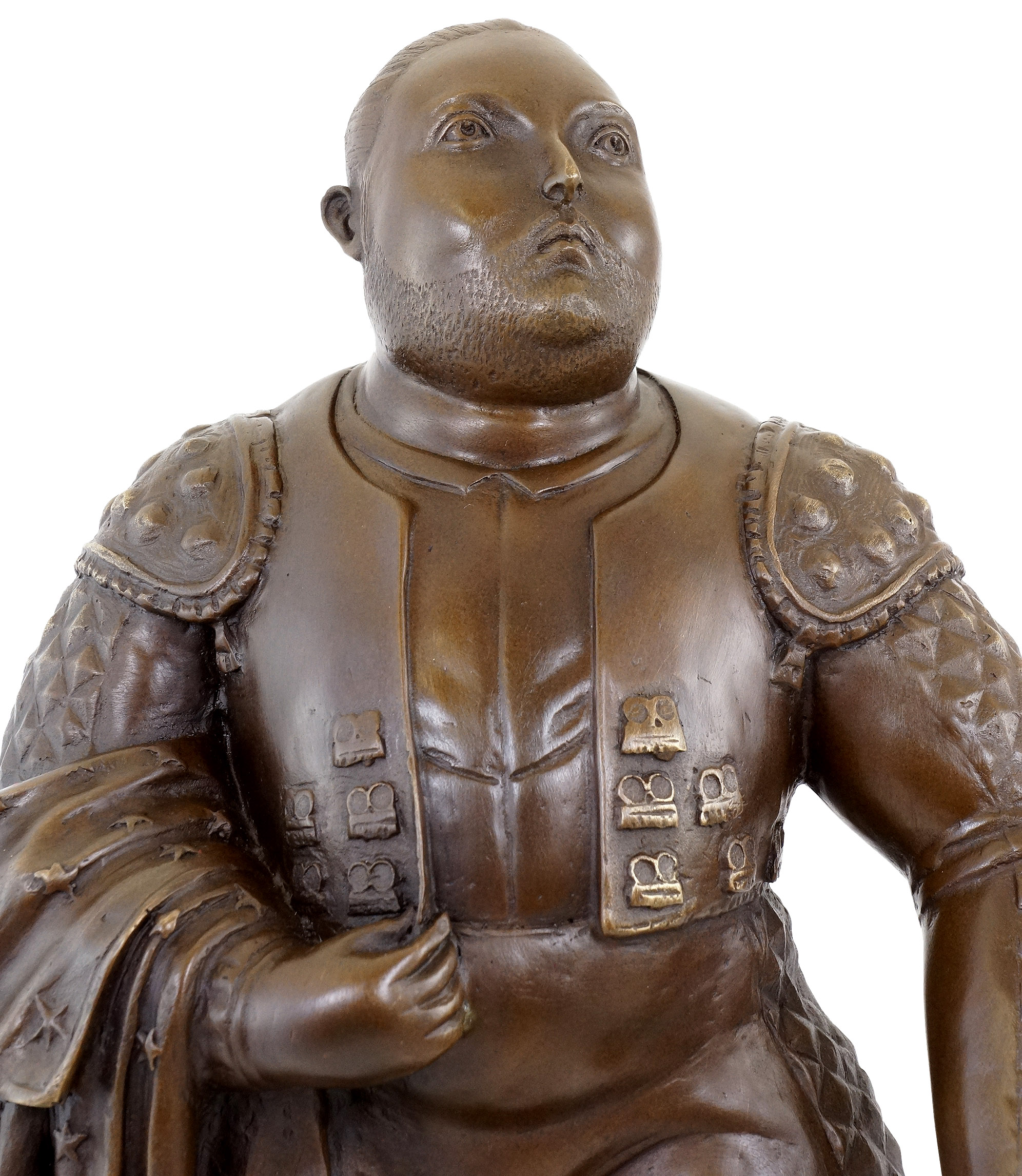 Contemporary Art Bronze Statue - Botero Torero - Bull Fighter