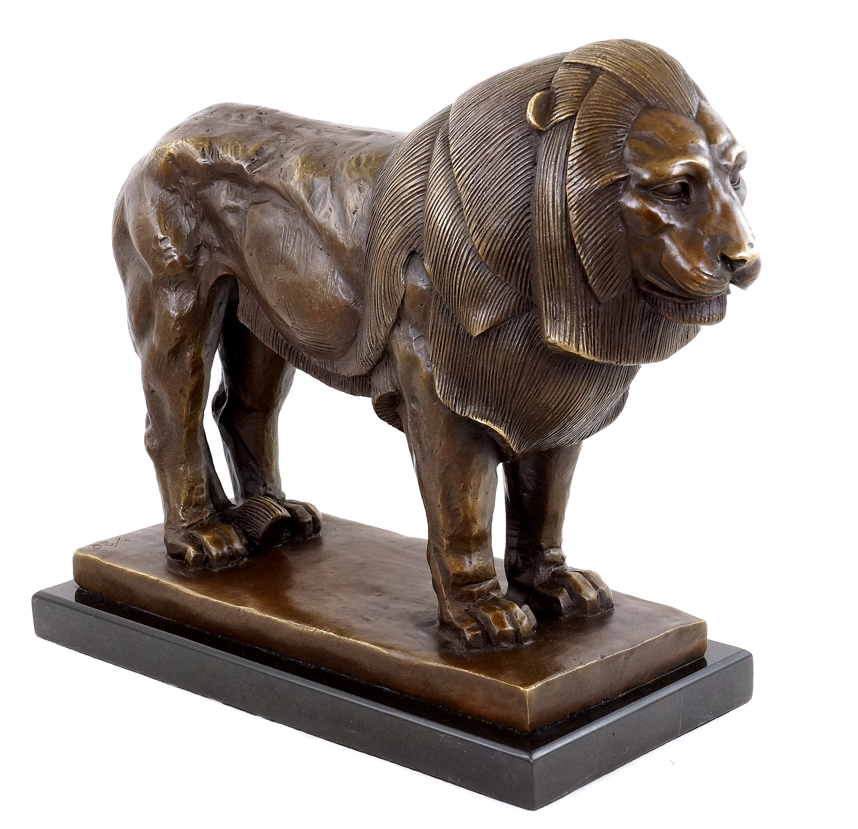 Proud Bronze Lion - Lion Sculpture - Rembrandt Bugatti